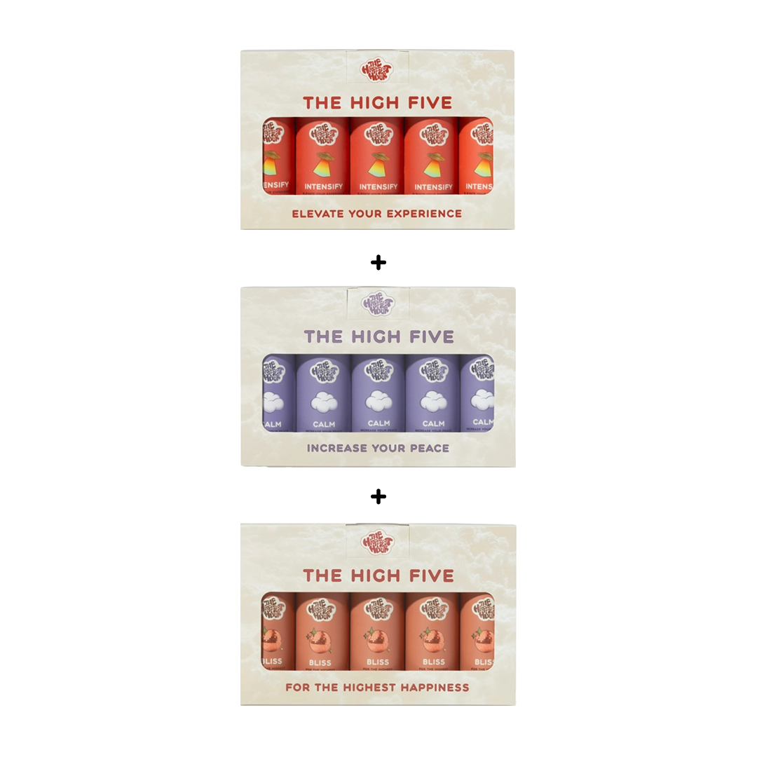 Bliss + Intensify + Calm 5 Bundle Pack – The Happiest Hour Drinks